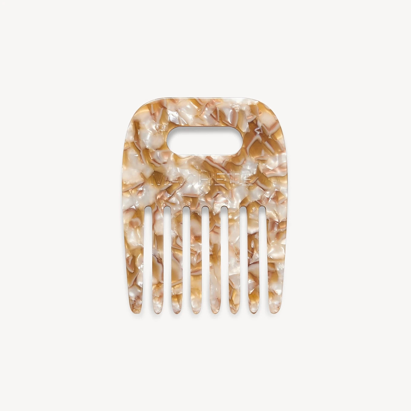 MACHETE No. 4 Comb in Baja Tortoise Acetate