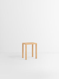 Peg Stool | Natural Oak | by Moebe