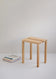 Peg Stool | Natural Oak | by Moebe