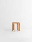 Peg Stool | Natural Oak | by Moebe