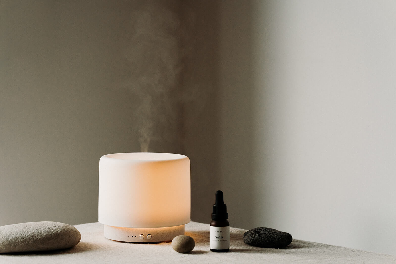 Ceramic Ultrasonic Diffuser | Oil Diffuser | by Cedar Lifestyle